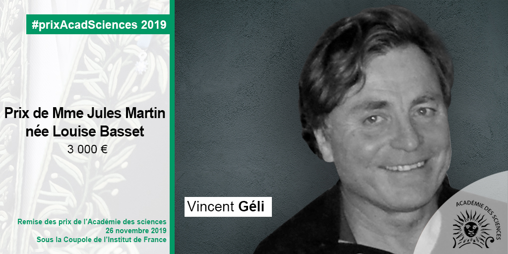 Le prix de Mme Jules Martin de l'Académie des Sciences récompense un ...